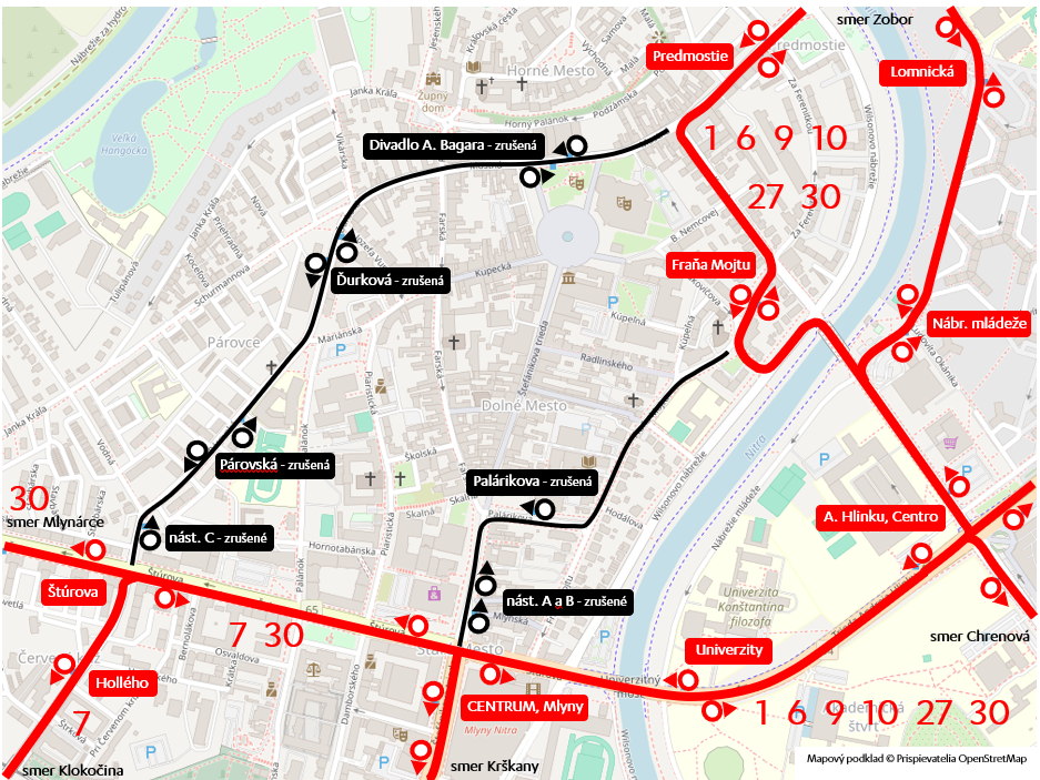Nitra Night Run – výluka MHD v centre mesta 26. 4. 2025 – Transdev ...